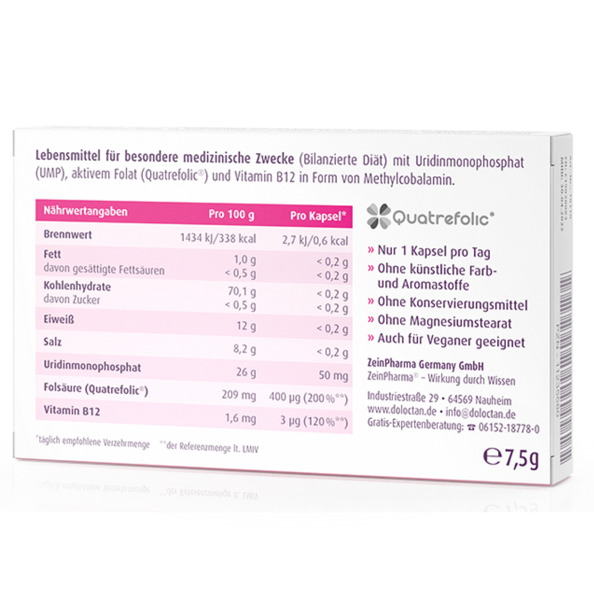 Doloctan Forte - 80 caps. Zein Pharma – Waislamaa